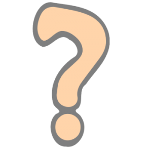 Cream Question Mark Clipart PNG Transparent Background 300x291px ...