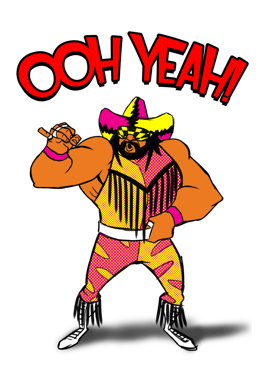 Randy Savage Vector PNG Transparent Background 900x1273px - Filesize ...