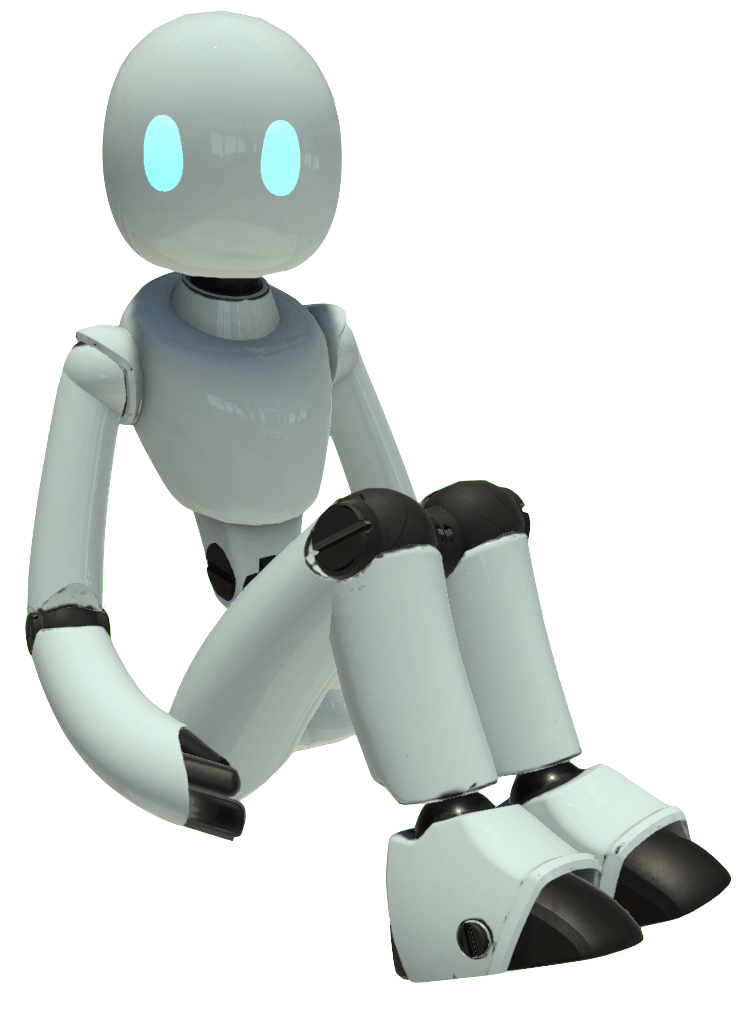 Sitting Simulation Robot Hd PNG Transparent Background 754x1009px ...