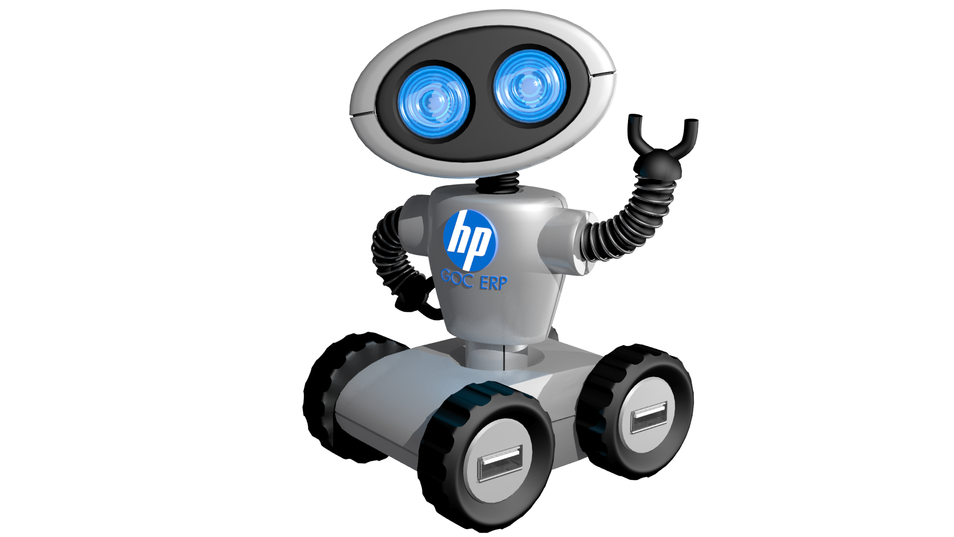 Wheeled Hp Robot PNG Transparent Background 1920x1080px - Filesize ...