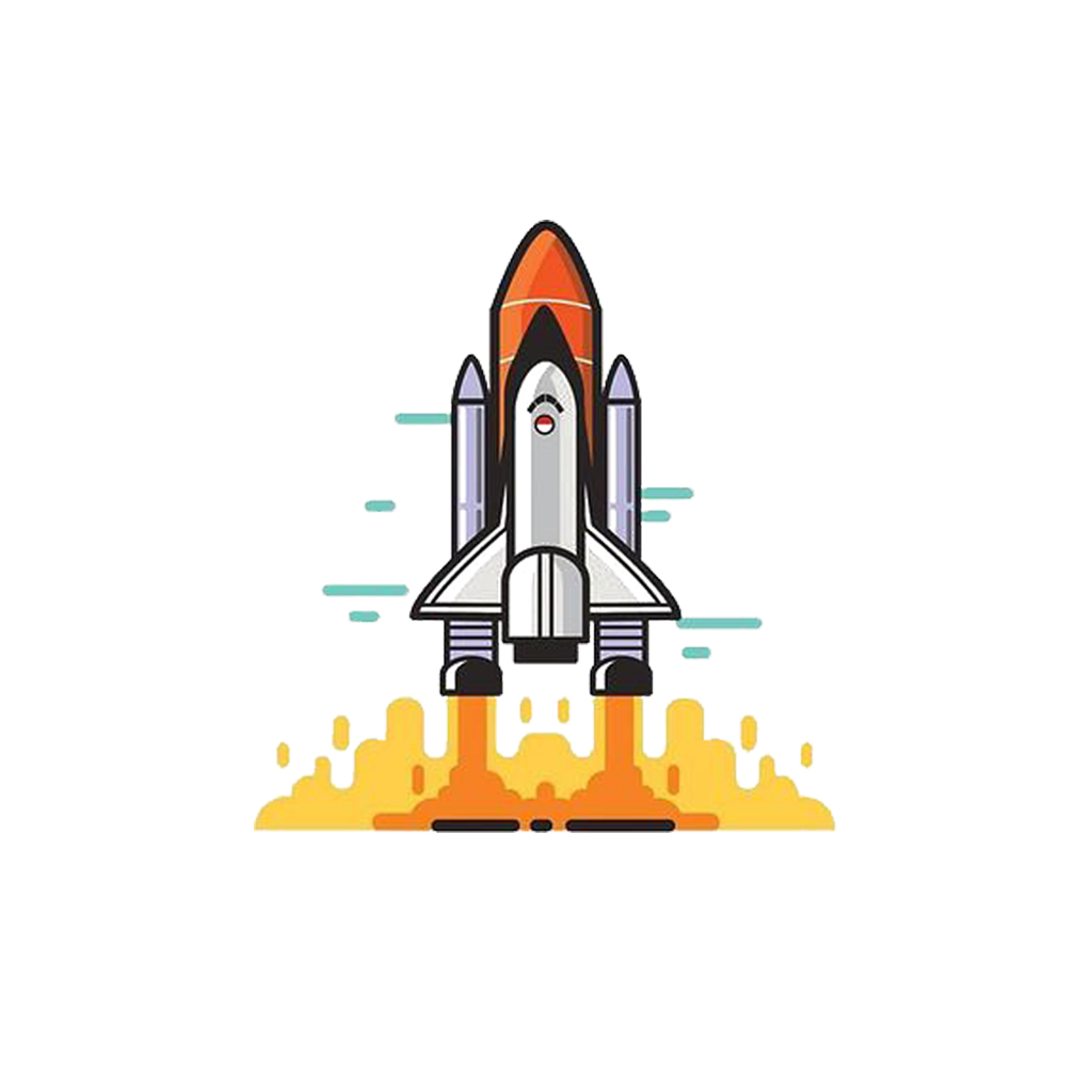 Taking Off Rocket Drawing Clipart PNG Transparent Background ...