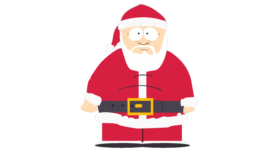 Confused Santa Claus Illustration Free PNG Transparent Background ...
