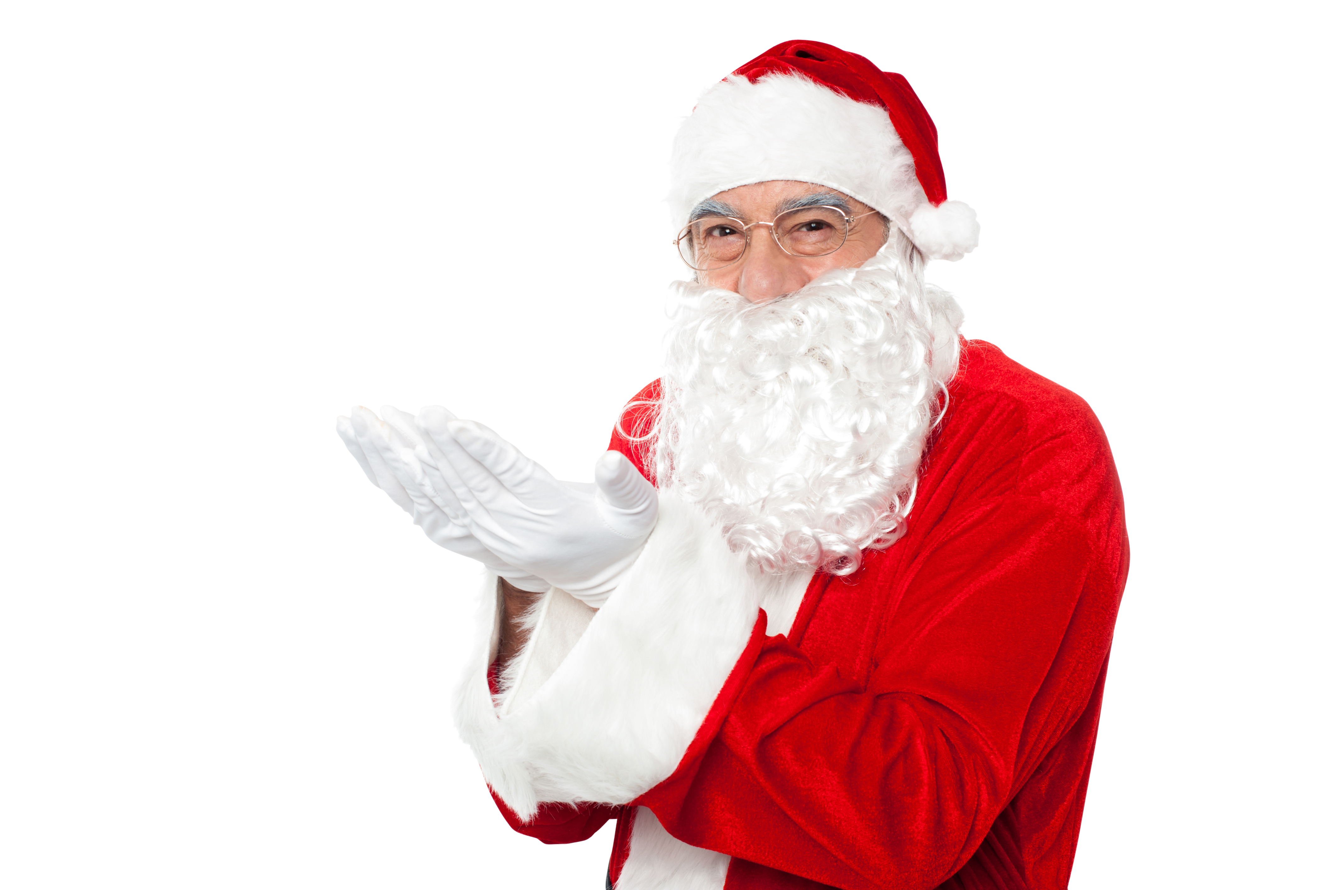 High Quality Smiling Real Santa Claus PNG Transparent Background ...