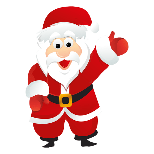 Waving Hand Santa Claus Free PNG Transparent Background 512x512px ...