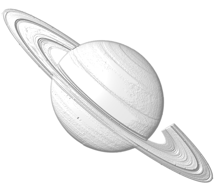 White Saturn Hd PNG Transparent Background 750x654px - Filesize ...