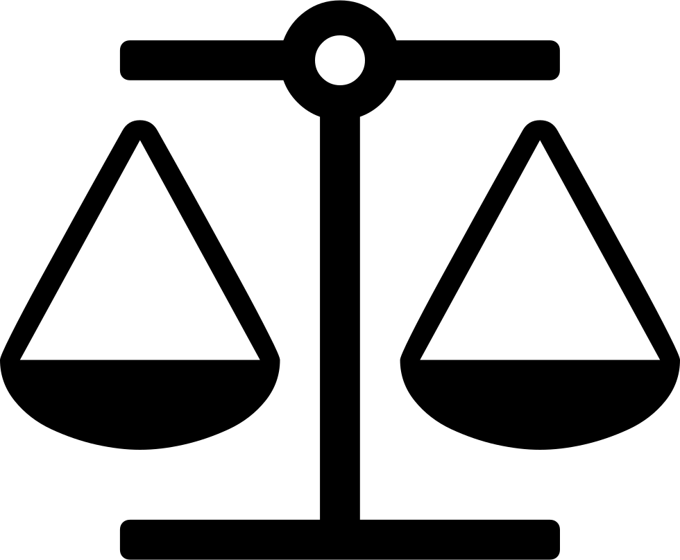 Balance Scale Icon PNG Transparent Background 980x808px - Filesize ...