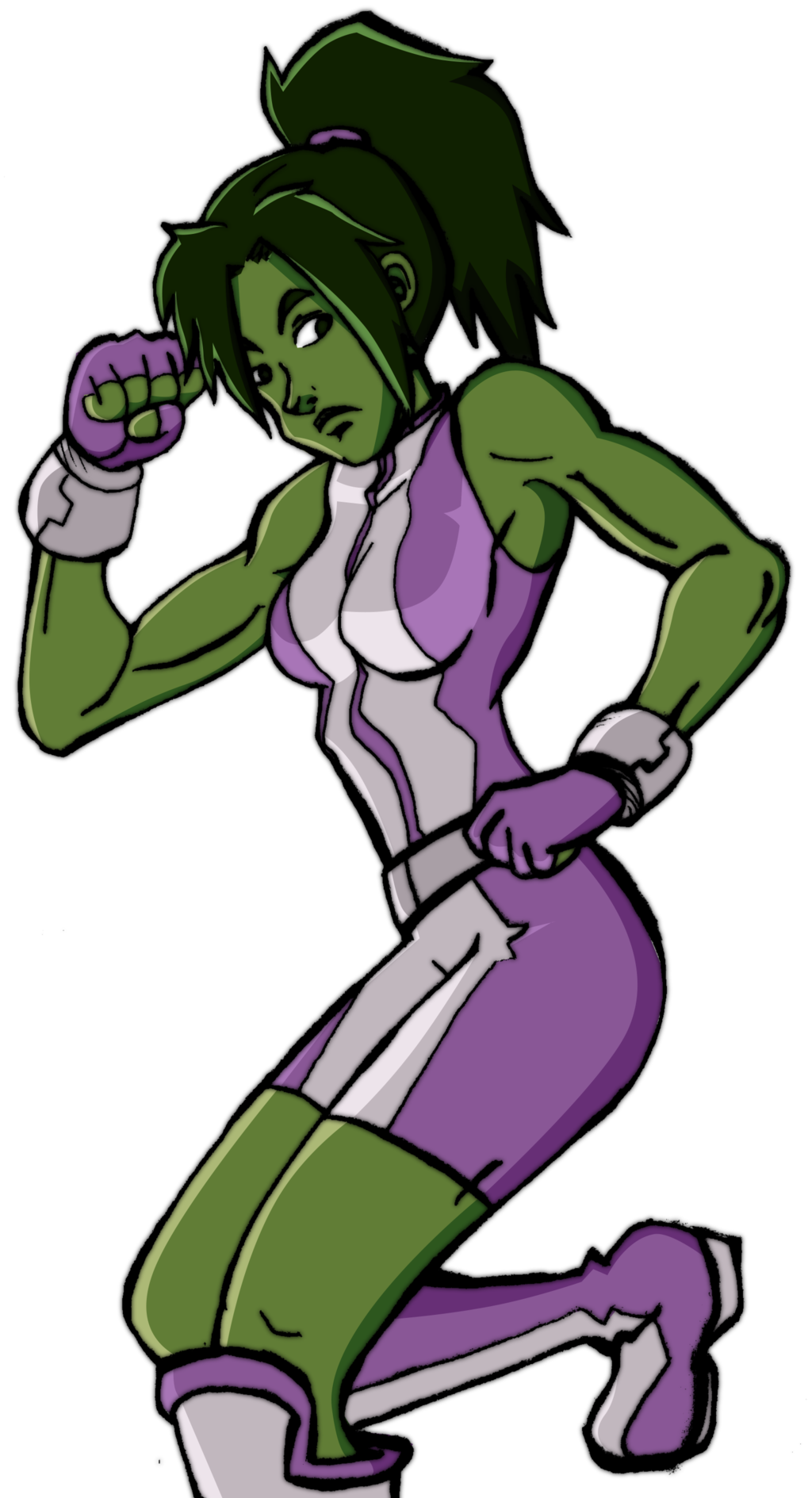 She Hulk Vector PNG Transparent Background 1024x1889px - Filesize ...