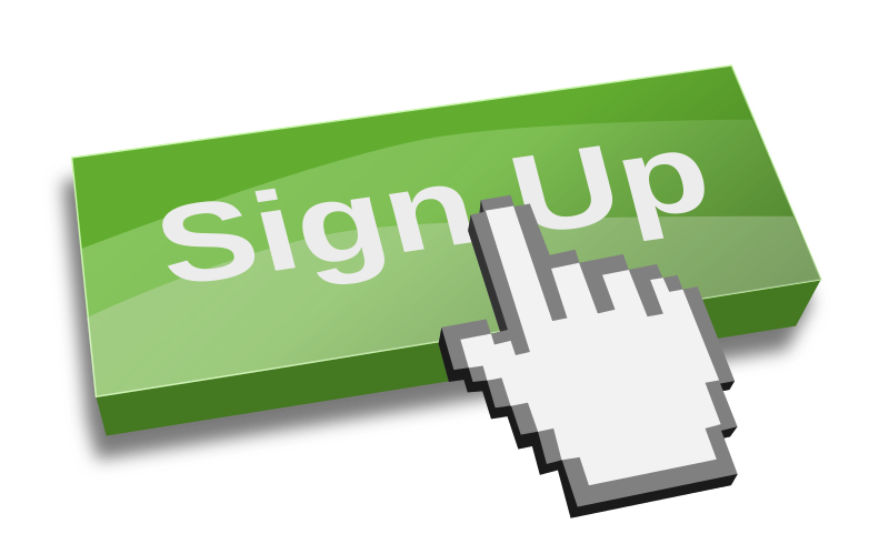 Sign Up Button Image PNG Transparent Background 800x490px - Filesize ...
