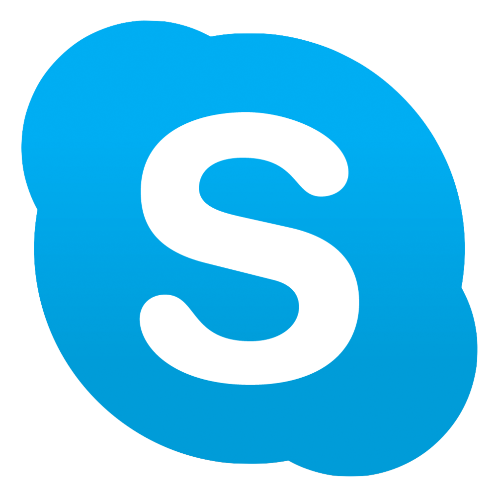 Skype Emblem Icon PNG Transparent Background 1000x1000px - Filesize ...