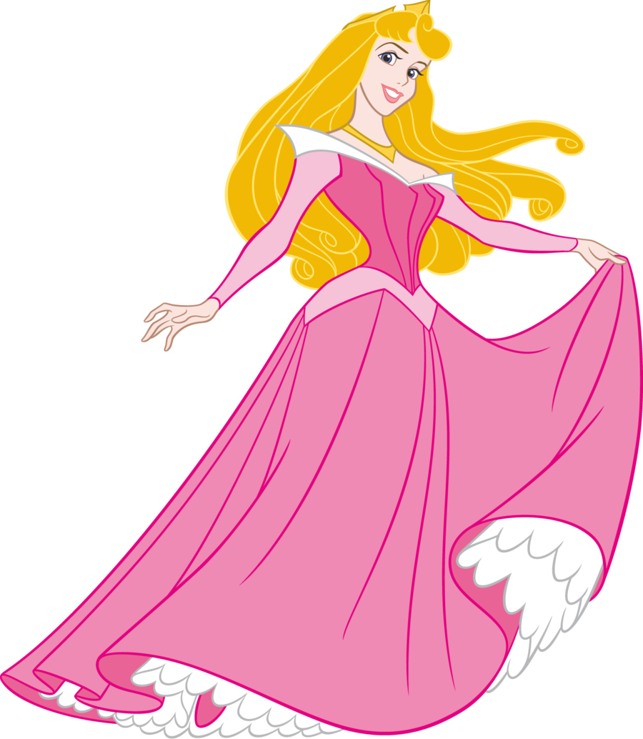 Aurora Pink Princess PNG Transparent Background 900x1034px - Filesize ...