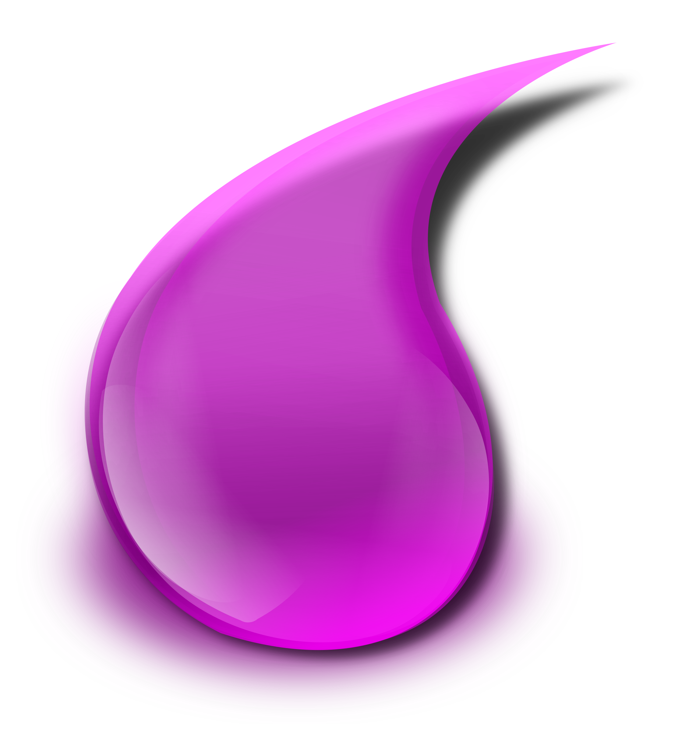 Clipart Purple Slime Drop PNG Transparent Background 2239x2400px ...