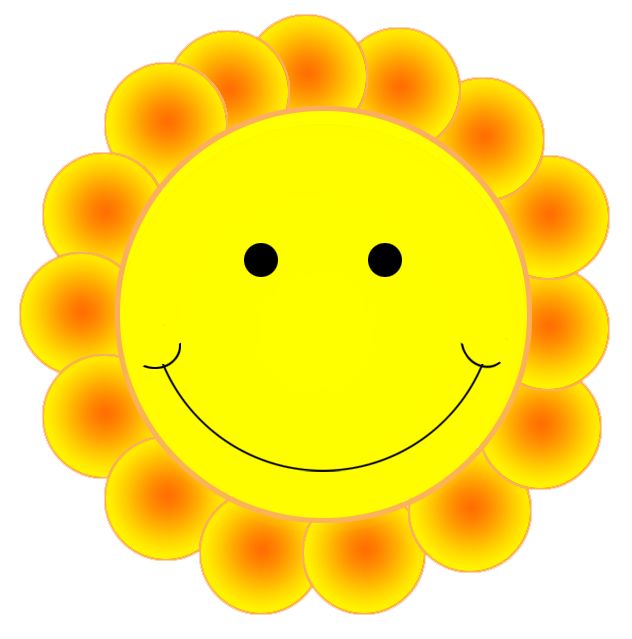 Smiley Face Daisy Clip Art Free Download PNG Transparent Background ...