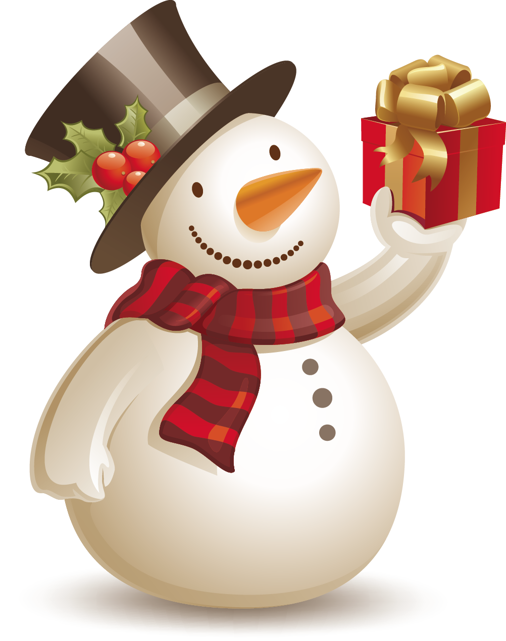 Snowman Gift Hd , Christmas Ornament PNG Transparent Background ...