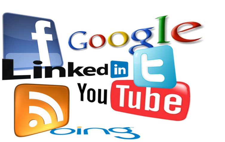Vector Social Media PNG Transparent Background 754x477px - Filesize ...
