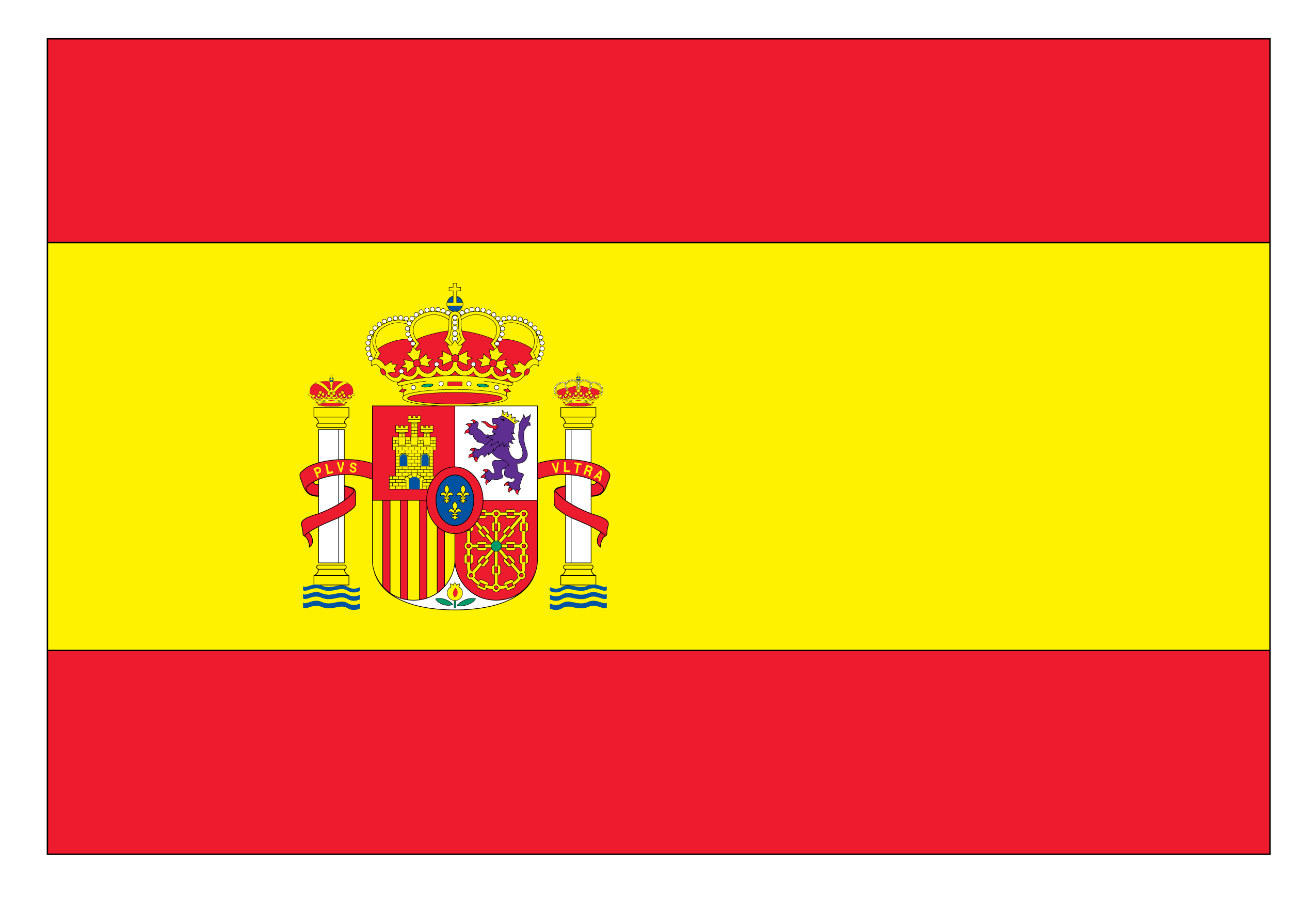 Spain Colors Flag Logo Image PNG Transparent Background 2550x1741px ...