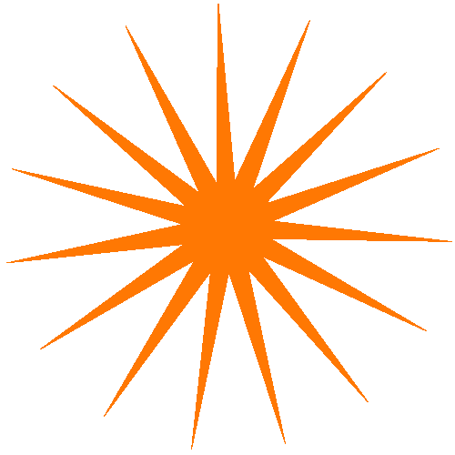 Big Orange Spark Clipart Hd Icon PNG Transparent Background 500x500px ...
