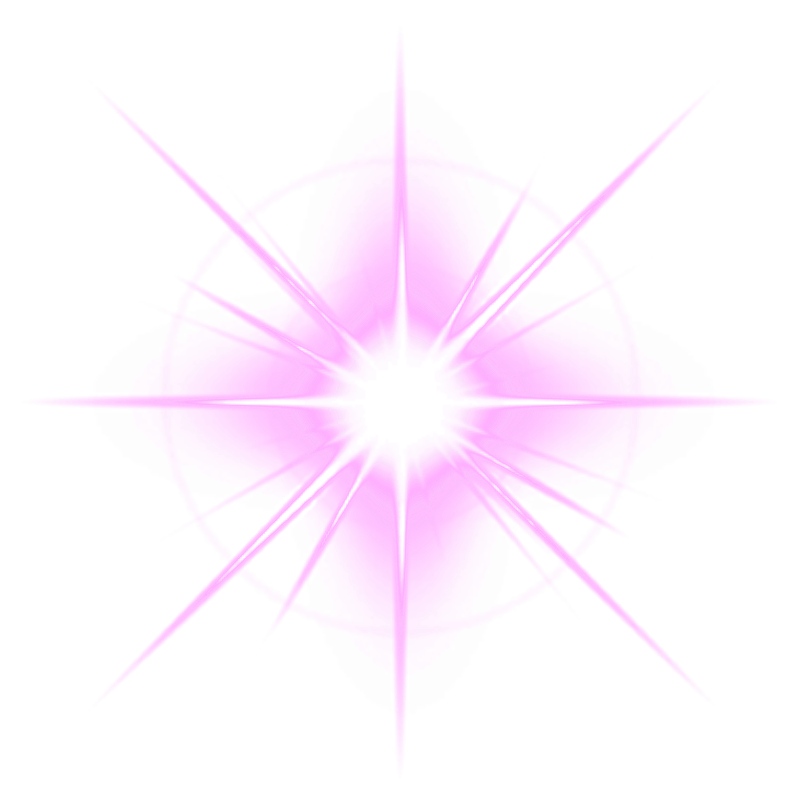 Pink Light Star Spark Download PNG Transparent Background 800x802px ...