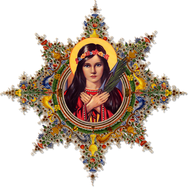 Santa Filomena, Virgen Y Picture PNG Transparent Background 800x797px ...