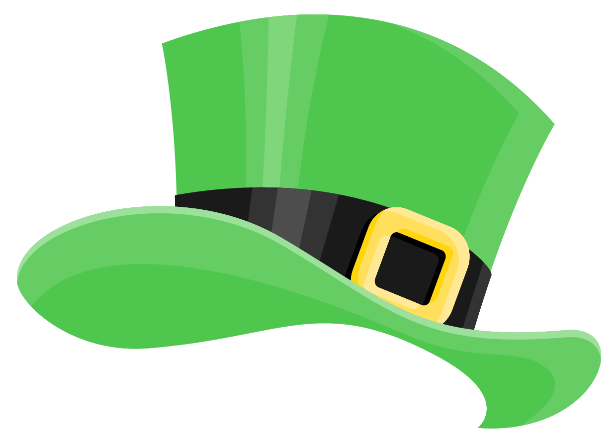 Patrick Hat, St Patricks Day Free PNG Transparent Background 1233x889px ...