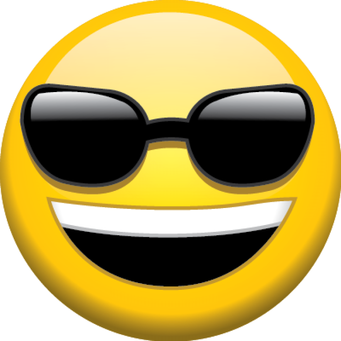 Sunglasses Emoji Happy Amazing Image Download PNG Transparent ...