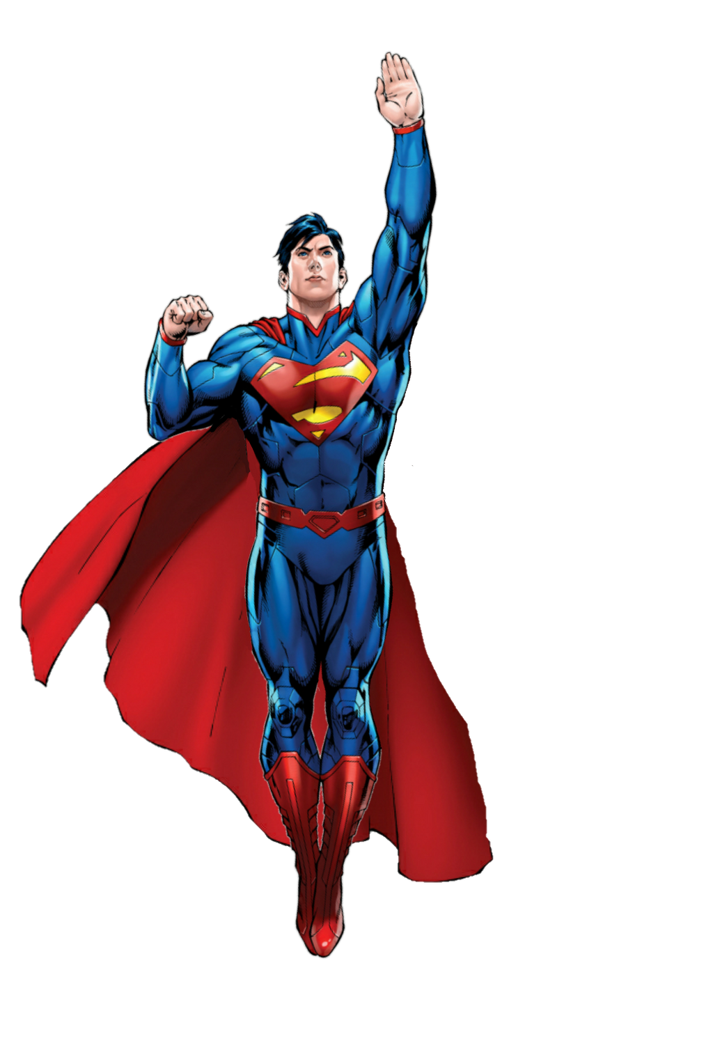 Handsome Superman Superhero PNG Transparent Background 1024x1518px ...