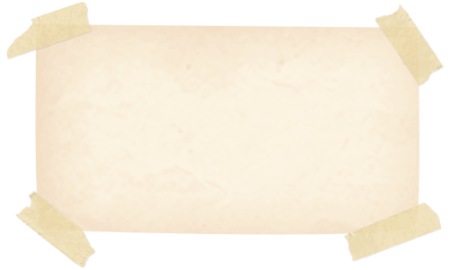 Note Paper Affixed With Tape Free PNG Transparent Background 500x300px ...
