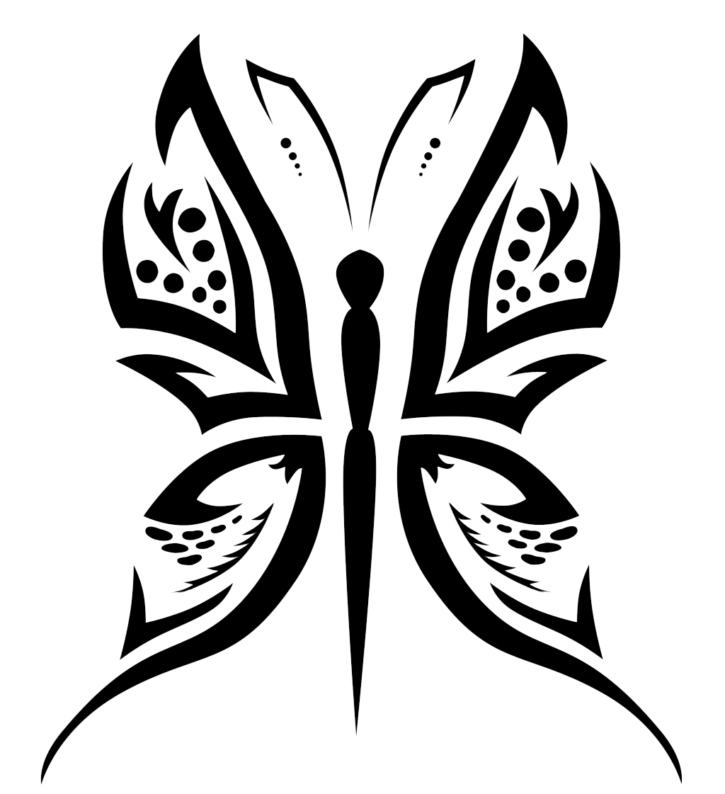 Butterfly Tattoo Designs PNG Transparent Background 1024x1121px ...