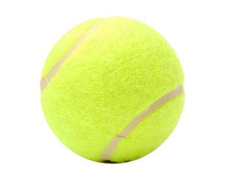 Tennis Ball High Quality PNG Transparent Background 445x355px ...