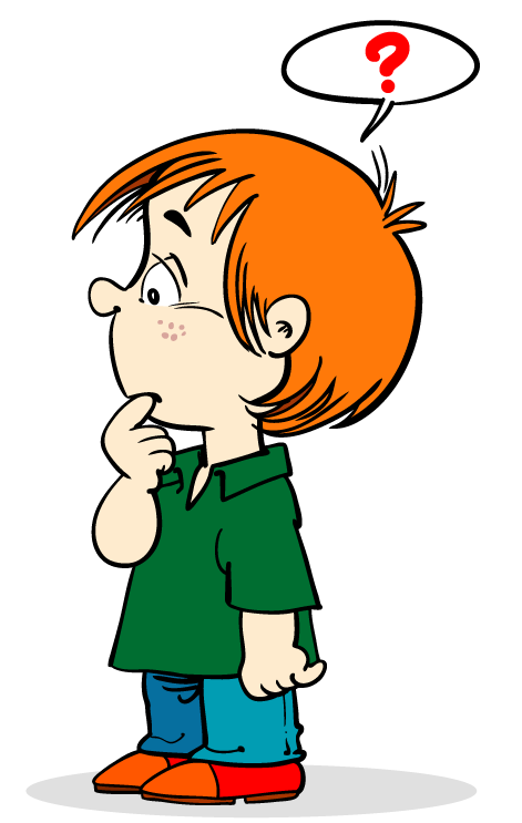 Thinking Boy Clipart PNG Transparent Background 471x743px - Filesize ...