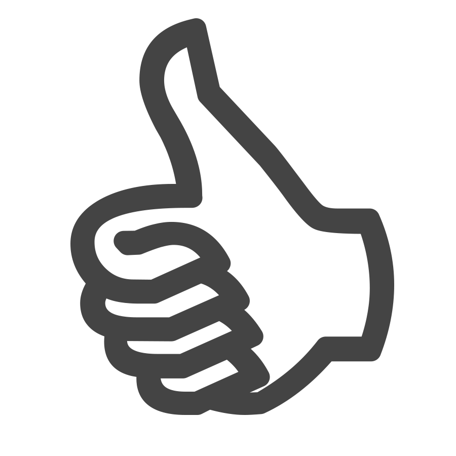 Gray Thumbs Up Button Hd PNG Transparent Background 900x900px ...
