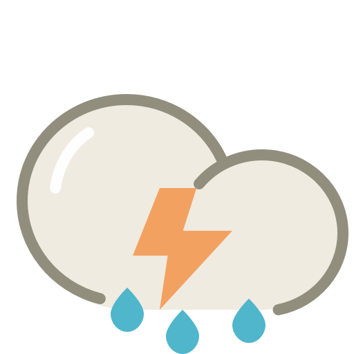 Thunderstorms Icon Images PNG Transparent Background 512x512px ...