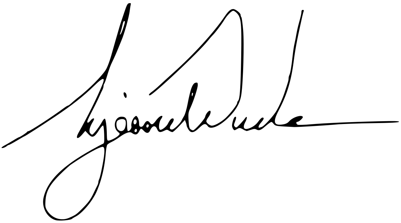 Tiger Woods Signature PNG Transparent Background 1280x714px - Filesize ...