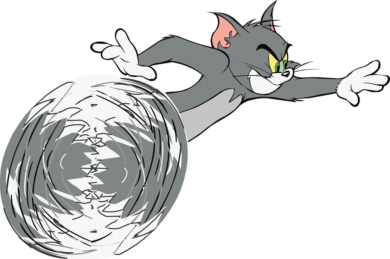 Cartoon Flying Tom Photo PNG Transparent Background 1600x1062px ...
