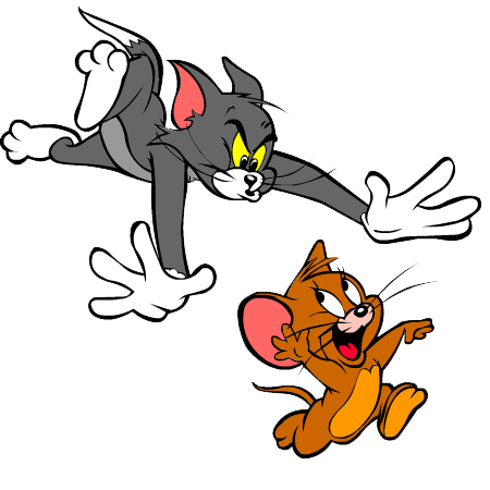 Tom And Jerry Image PNG Transparent Background 450x450px - Filesize ...