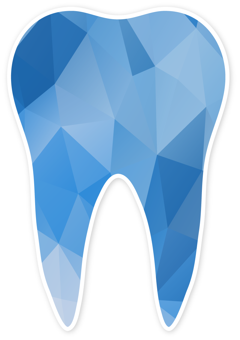 Blue Patterned Tooth Sticker PNG Transparent Background 800x1132px ...