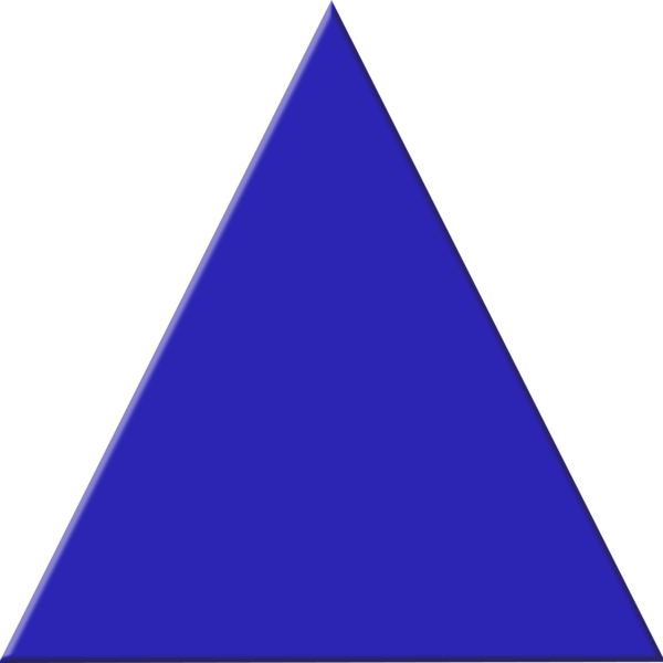 Triangle Blue Image PNG Transparent Background 600x600px - Filesize ...