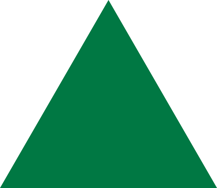 Green Triangle PNG Transparent Background 886x768px - Filesize: 19092kb ...