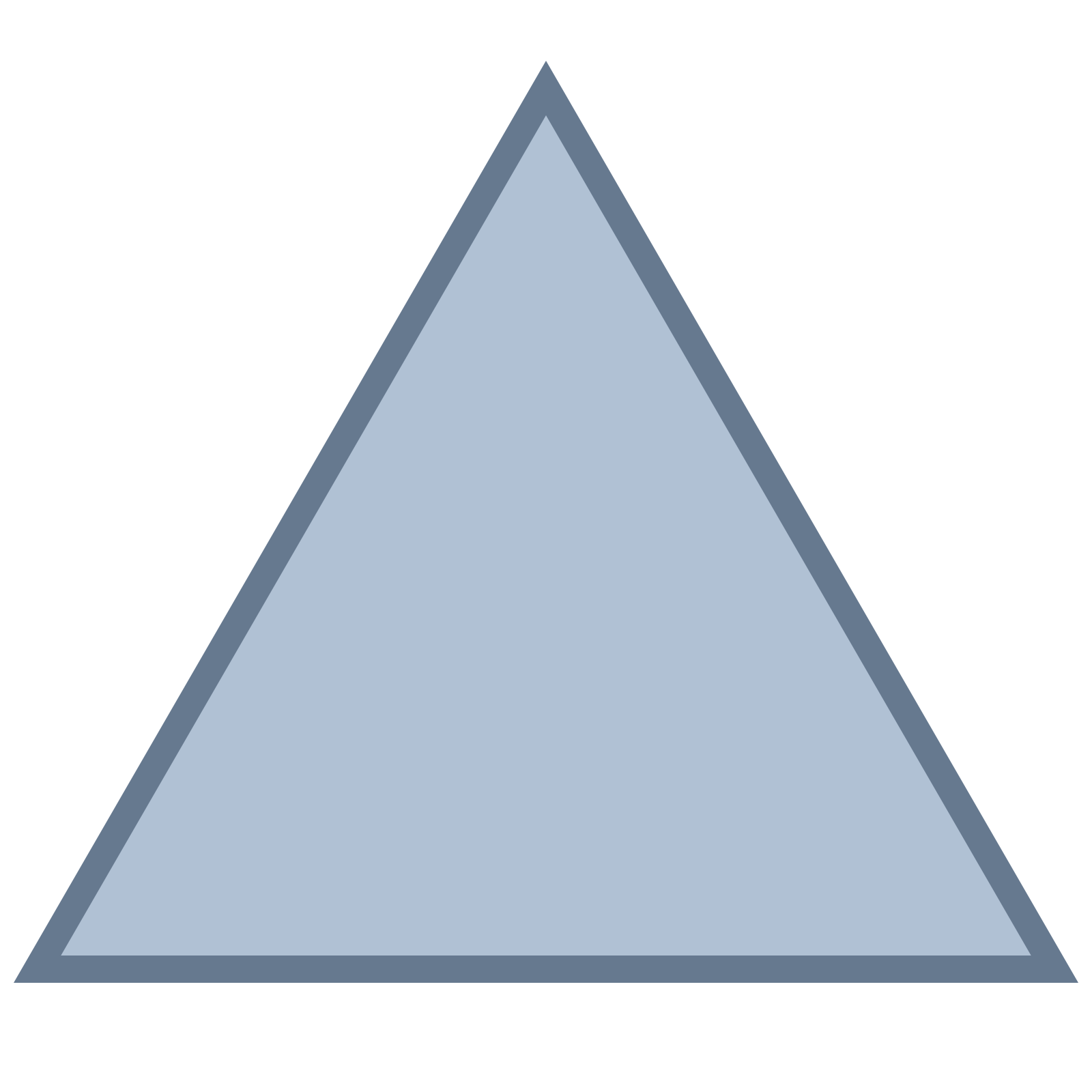 Triangle Blue PNG Transparent Background 1600x1600px - Filesize ...