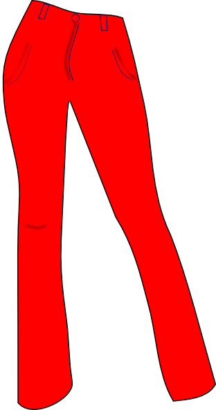 Red, Clothes, Fashion, Jeans, Long, Pants, Style, Pictures PNG ...