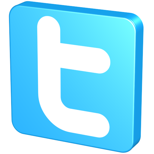 Blue Twitter Icon Casual PNG Transparent Background 512x512px ...