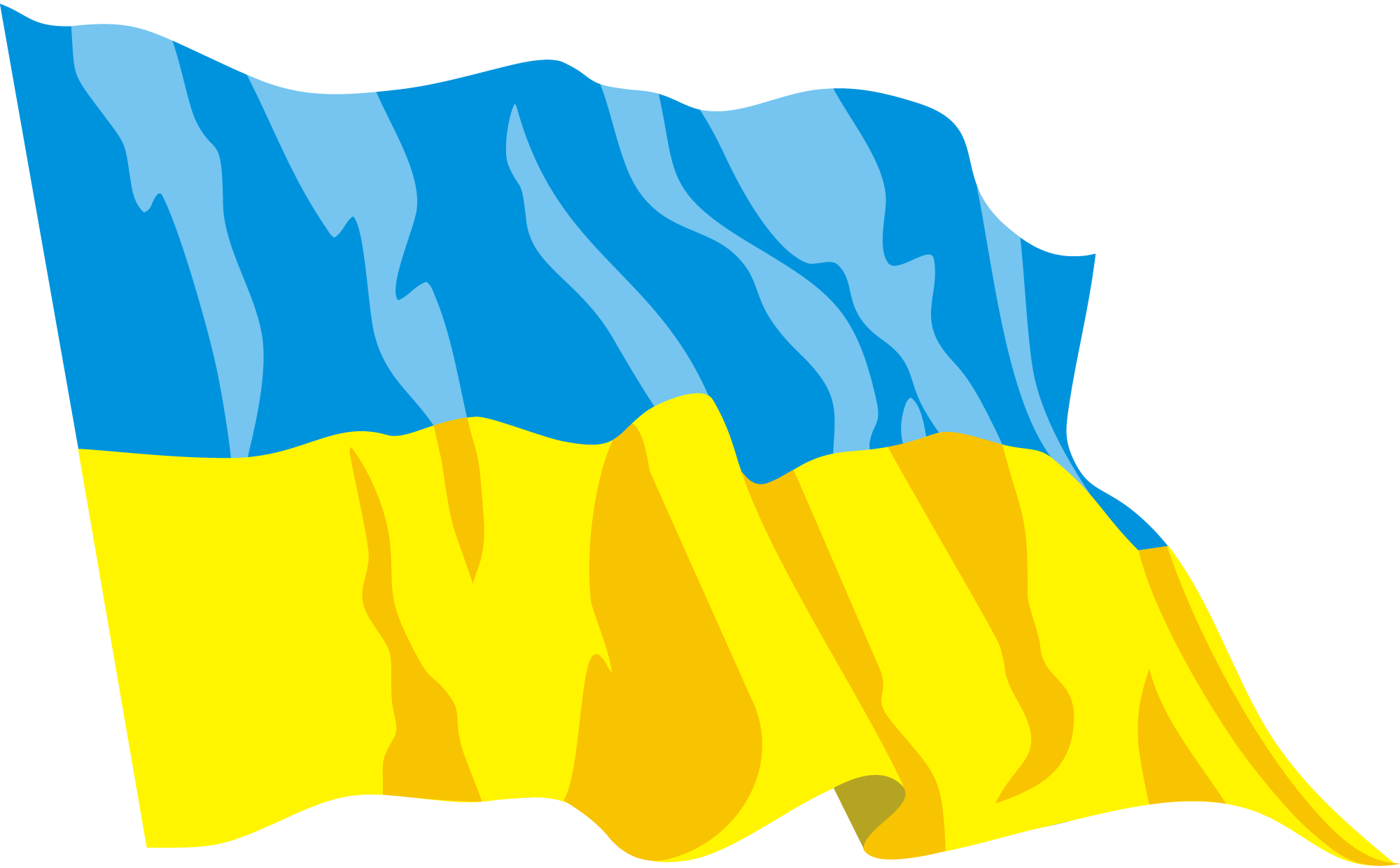 Flag Of Ukraine Vector PNG Transparent Background 2000x1240px ...