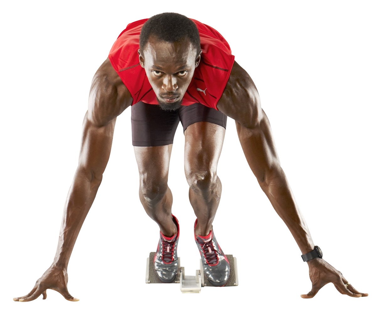 Usain Bolt Ready PNG Transparent Background 1214x1011px - Filesize ...