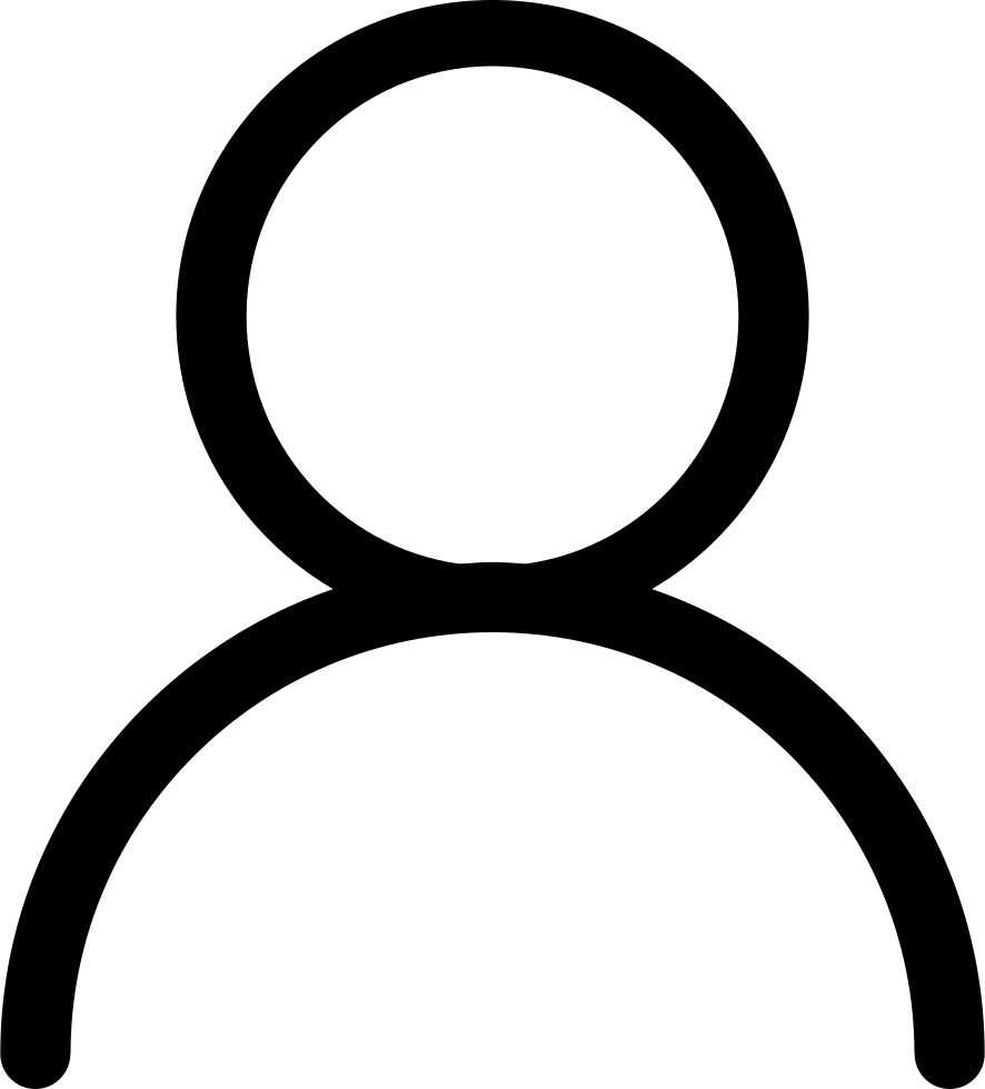 Black User Icon PNG Transparent Background 886x980px - Filesize ...