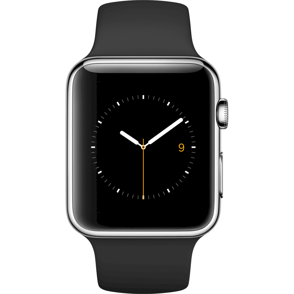 Tech Black Watch PNG Transparent Background 1000x1000px - Filesize ...