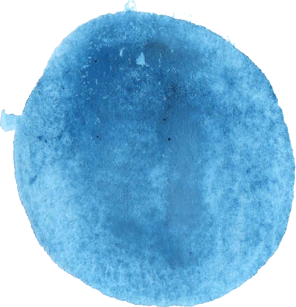 Blue Round Watercolor Image PNG Transparent Background 603x624px ...