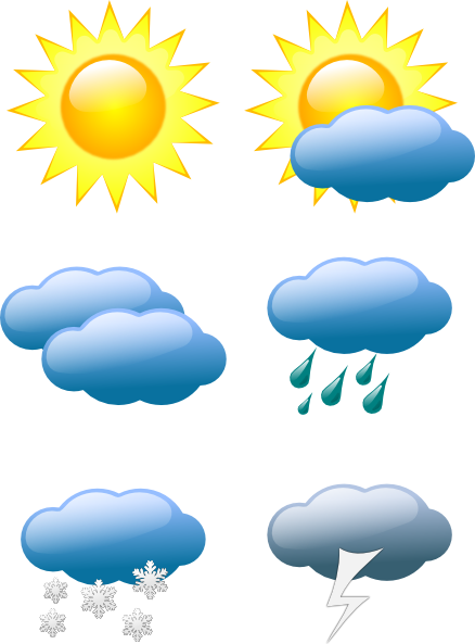 Hail, Storm, Weather Symbols Clip Art At Image PNG Transparent ...