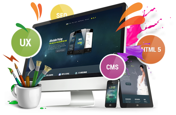 Web Design Cut Out PNG Transparent Background 580x380px - Filesize ...