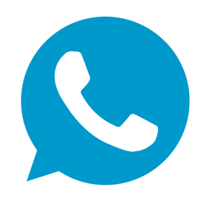 Whatsapp Blue Logo Images PNG Transparent Background 300x300px ...
