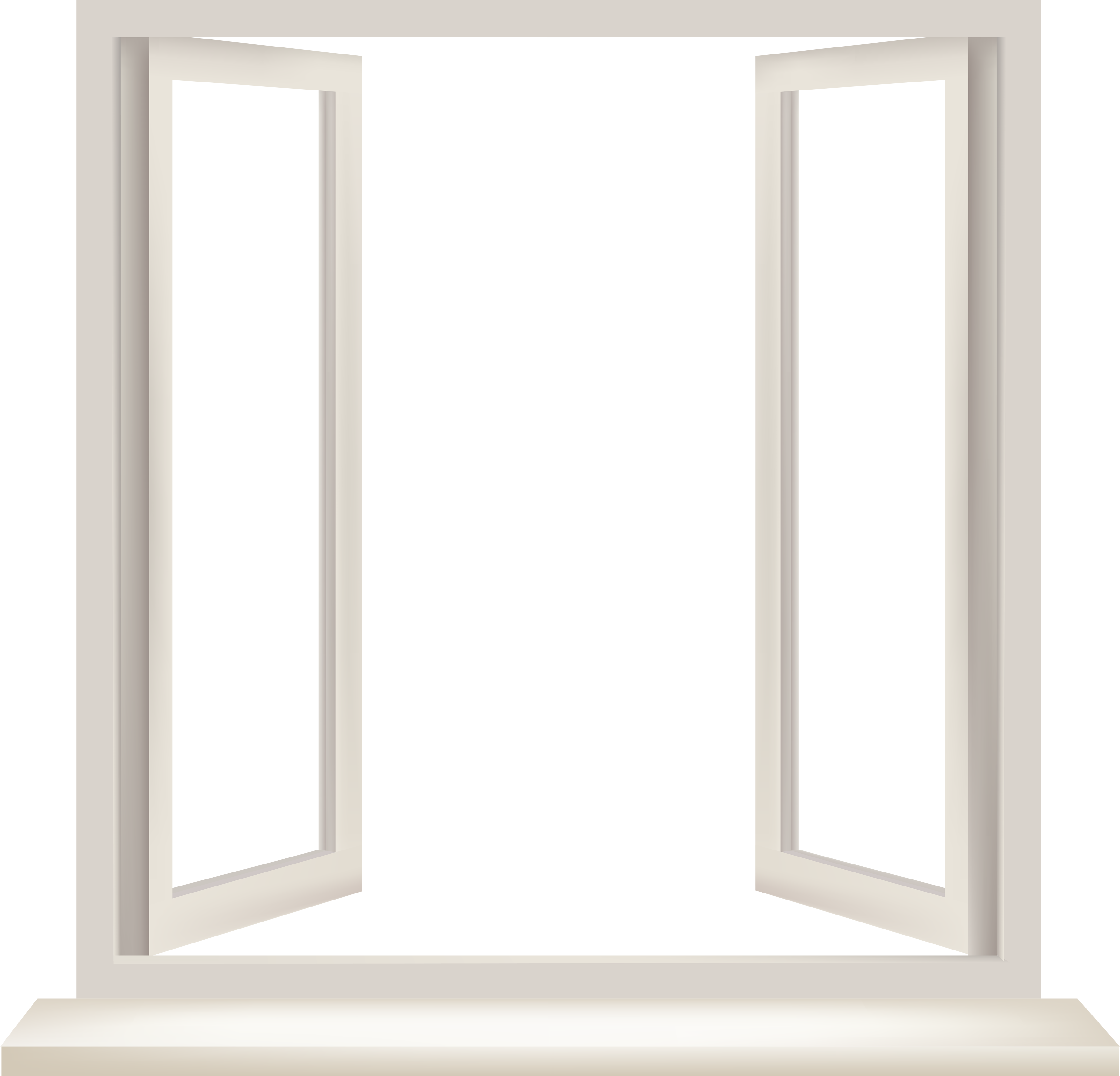 White Window Graphics Hd PNG Transparent Background 3515x3378px ...