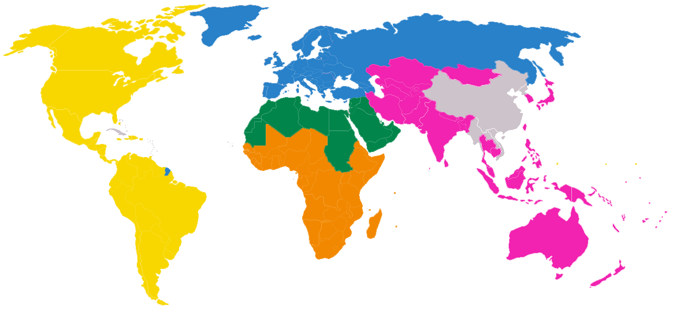 Colorful World Map Free PNG Transparent Background 1357x628px ...